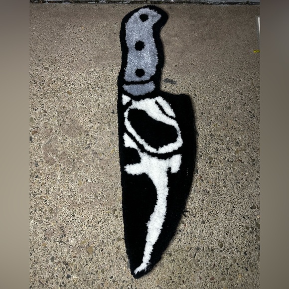 Other | Ghost Facescream Rug | Poshmark